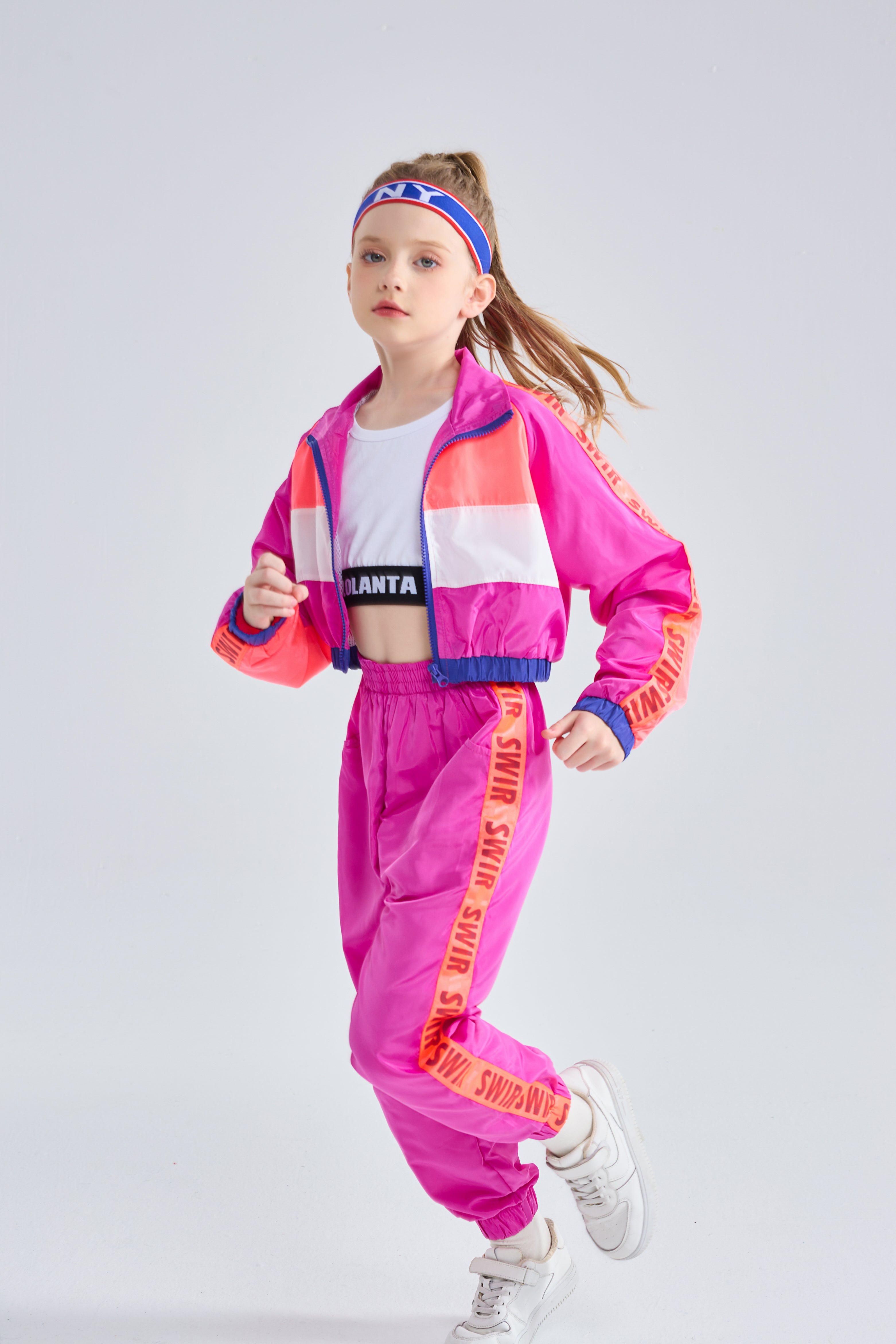 Lolanta Girls Dance Clothing Set Hip Hop Modern Jazz Team Performance ...